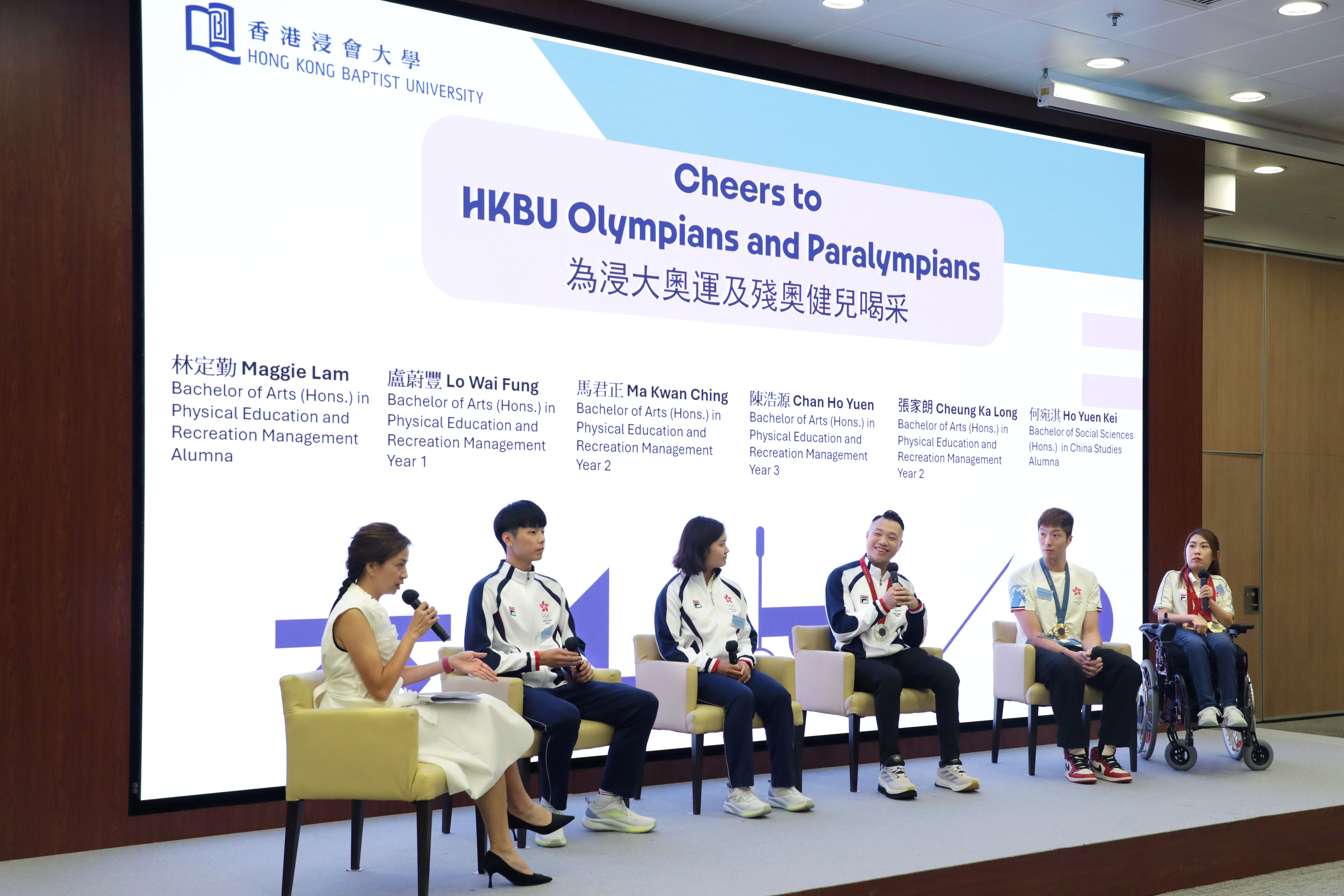 Cheers to HKBU Olympians and Paralympians